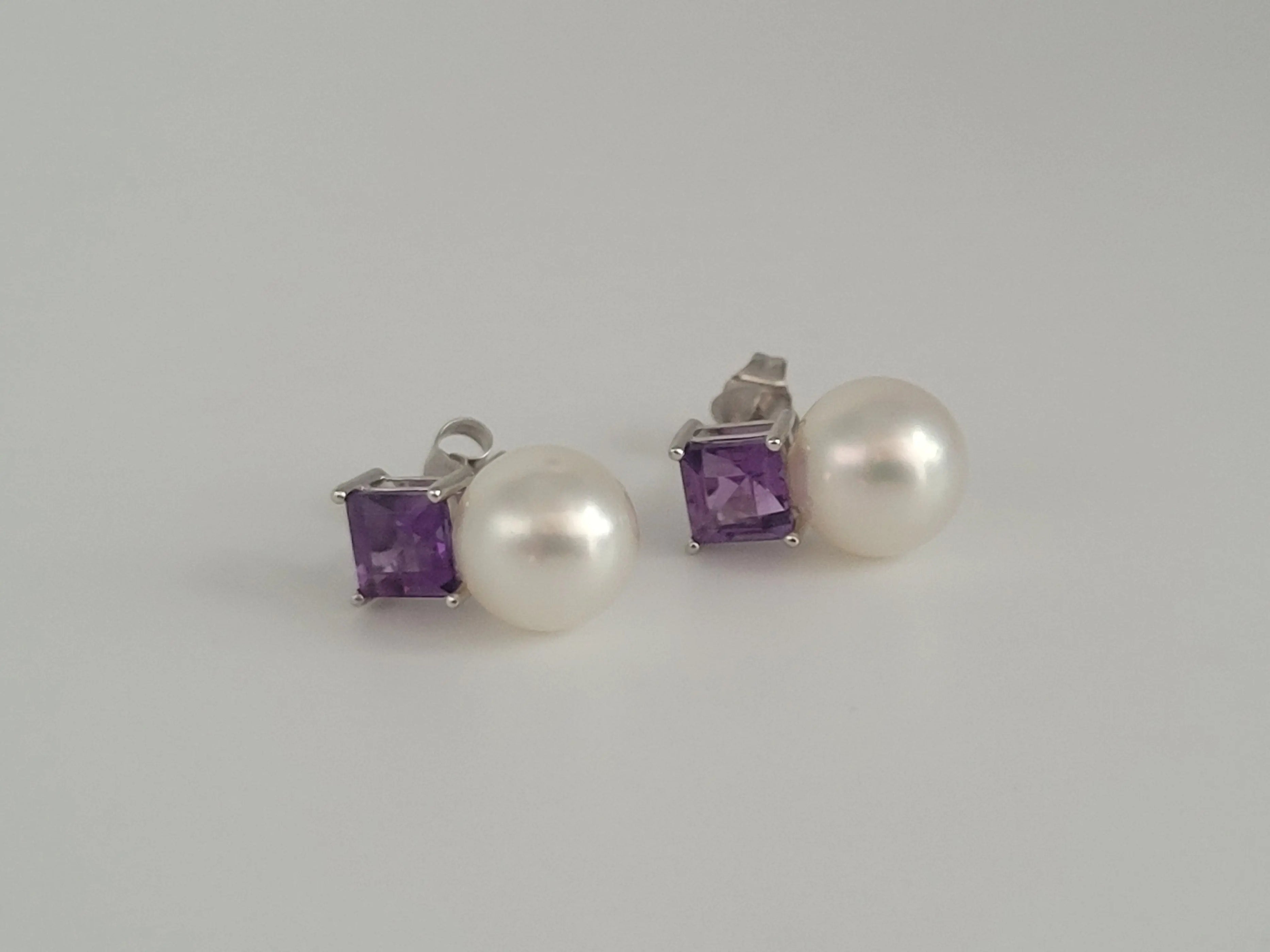 South Sea Pearl and Precious Stones Amethyst, 18K – The South Sea Pearl