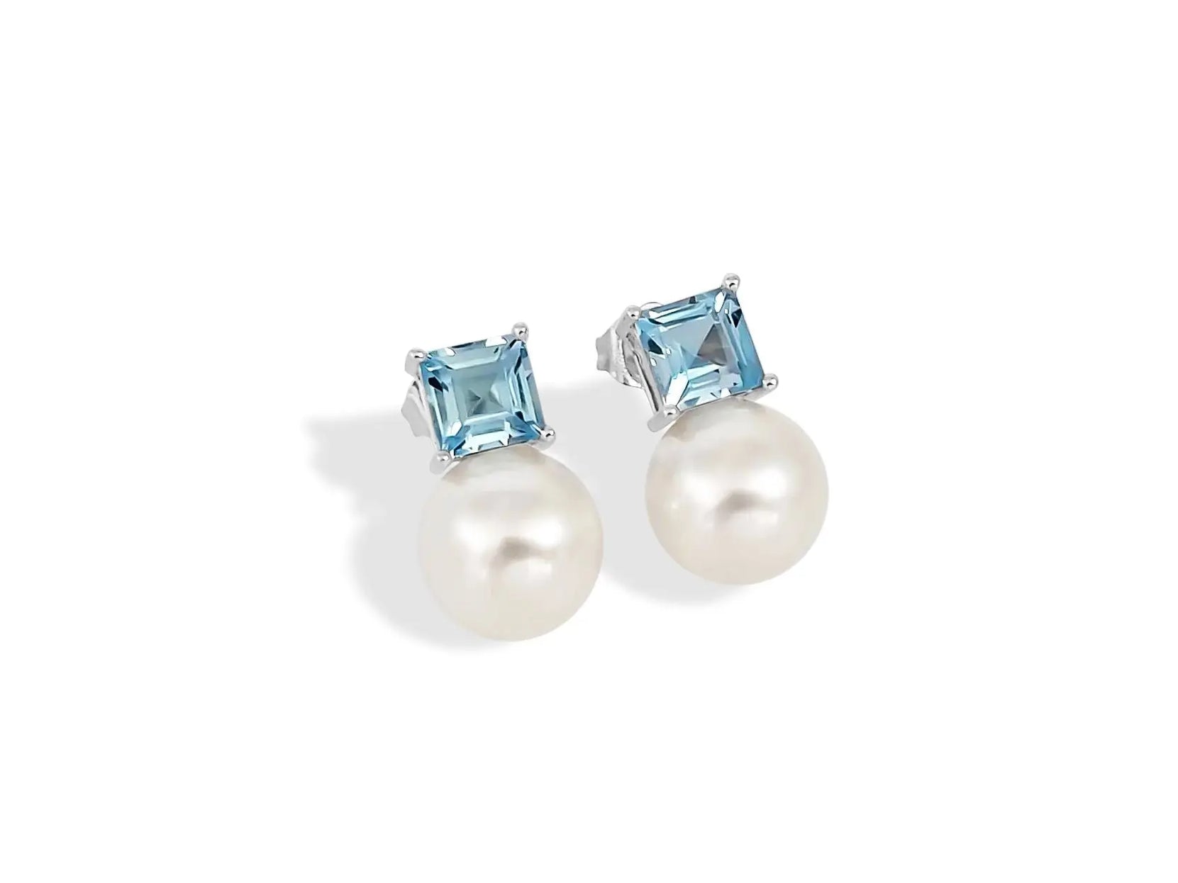 South Sea Pearls and Precious Stones London Blue Earrings – The South ...